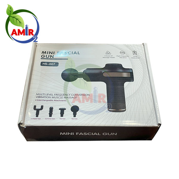 قیمت و خرید ماساژور تفنگی Mini Facial Gun مدل HS-007 - ابزار اکسیژن امیر